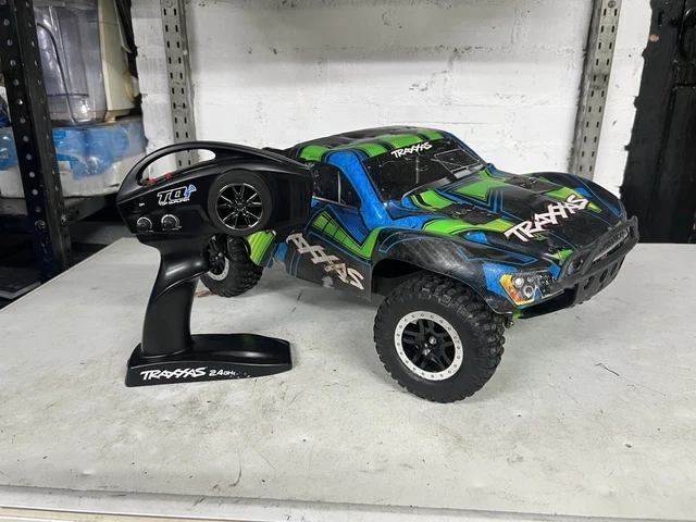 TRAXXAS 68277-4 SLASH Green 4X4 VXL Ultimate 1:10 SC RTR Brushless £291 ...