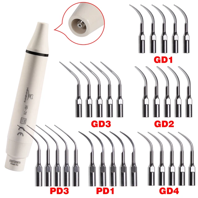 Dental Ultrasonic Scaler Detachable Handpiece Hd 7h Fit Dte Satelec 5