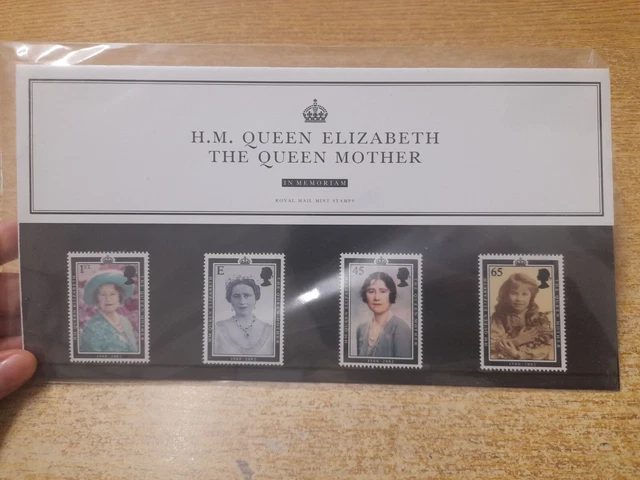 H.M. QUEEN ELIZABETH The Queen Mother In Memoriam First Day Covers ...