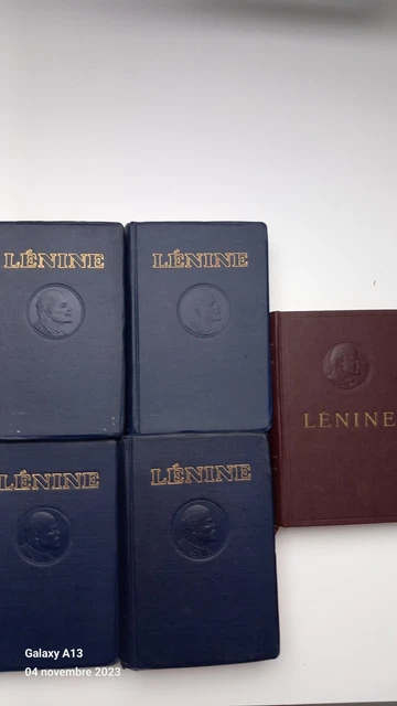 ANCIEN LIVRE -V.LENINE-OEUVRES CHOISIES EN CINQ VOLUMES- EUR 49,00 ... ANCIEN LIVRE -V.LENINE-OEUVRES CHOISIES EN CINQ VOLUMES- EUR 49,00 ...