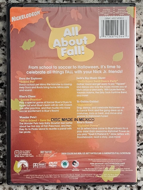 ALL ABOUT FALL - Nickelodeon (DVD, 2008) $25.20 - PicClick CA