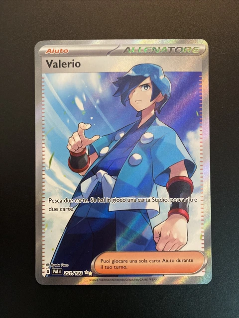 POKÉMON ITA ULTRA Rara Valerio 251/193 Evoluciones A Paldea PAL It EUR ...