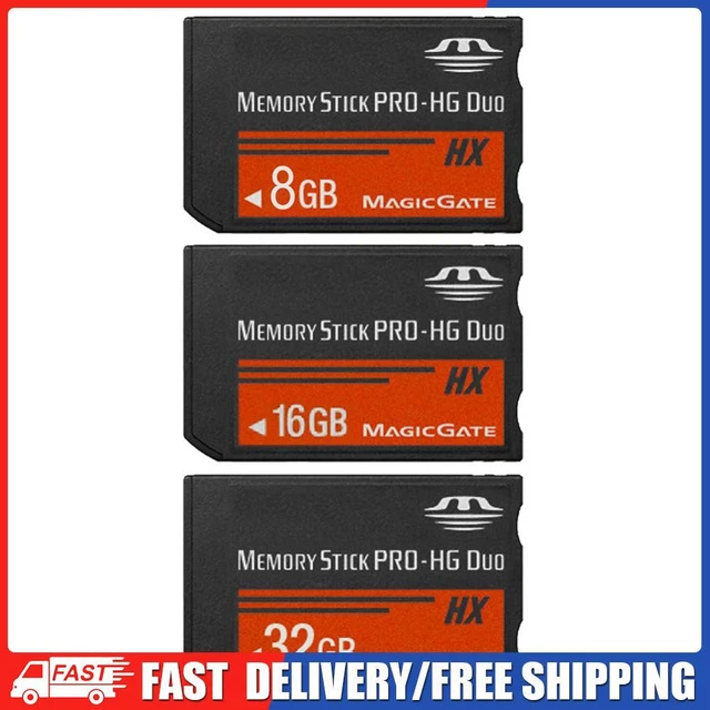 MEMORY STICKS PRO-HG Duo Memory Cards Replacements for Sony PSP 1000 ...
