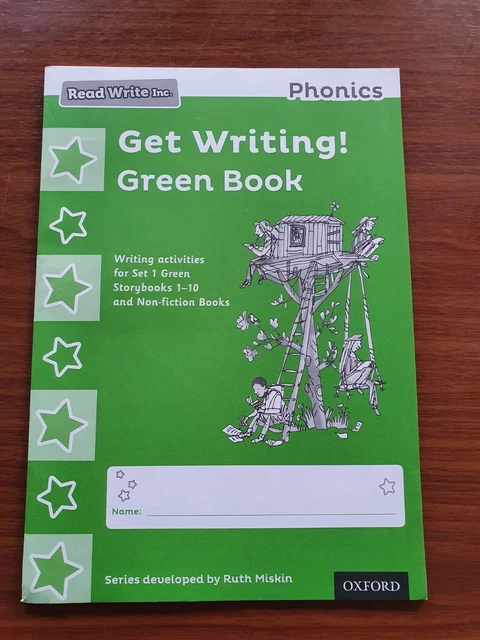 READ WRITE INC. Phonics: Get Writing! Green Book by Ruth Miskin £2.00 ...
