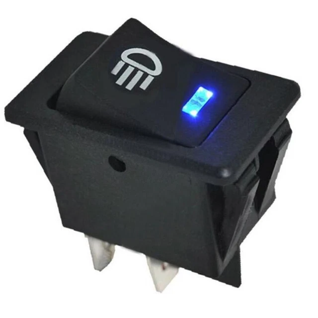CAR FOG LIGHTS Switch for 12V Dashboard Switches Control Button for LED ...