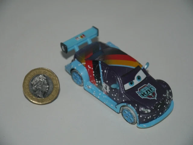 DISNEY PIXAR CARS Ice Racer Max Schnell #4 Die-cast 1:55 Mattel _K268 £ ...