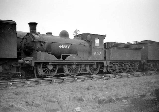 RAILWAY STEAM NEGATIVE J36 65265 Bathgate MPD 64F 29/3/64 + Copyright £ ...