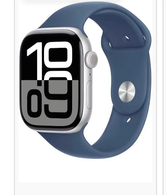 APPLE WATCH SERIES Se 2 Gen GPS 40mm SILVER Con Cinturino Denim EUR 229 ...