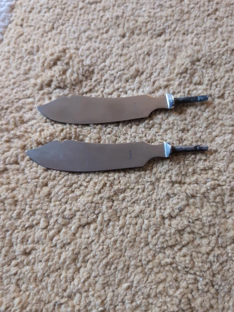 MESSER KLINGE ROHLING Edelstahl Messermacher Messerbauer 2 Stück EUR 8 ...