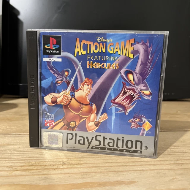 DISNEYS ACTION GAME Featuring Hercules PS1 PlayStation 1 Boxed Complete ...
