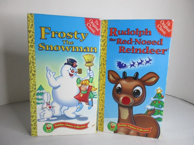RUDOLPH THE RED-NOSED Reindeer Frosty The Snowman Lot (VHS) £7.88 ...