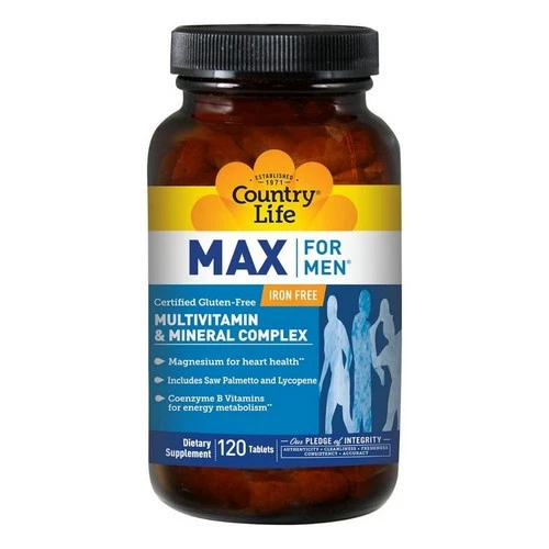 MAX FOR MEN 120 Tabs By Country Life £44.28 - PicClick UK