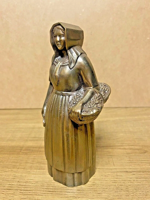 ALBERT DAVID, LA Bourguignonne,, Sculpture Bronze Ancienne, Années 40 ...