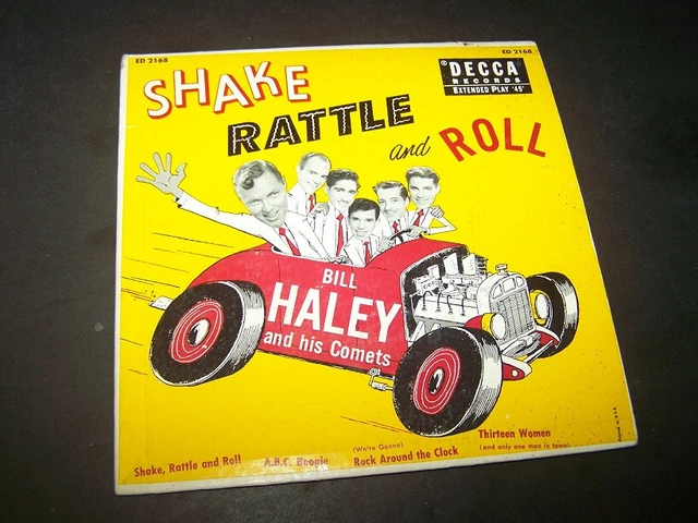 BILL HALEY AND his Comets Vintage 45 tr/min 1954 ED2168 "SHAKE RATTLE ...