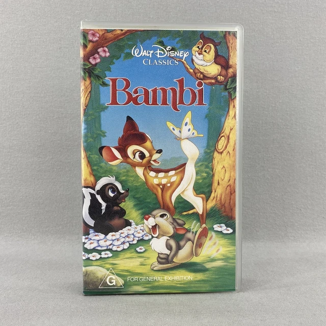 Bambi Vhs Disney Movie Vintage Picclick Hot Sex Picture