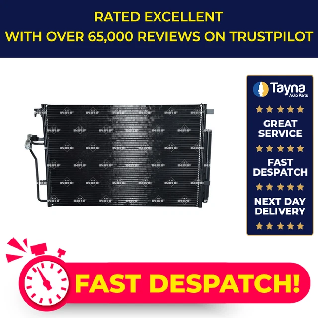AIR CON CONDENSER 35849 NRF AC Conditioning 68013633AA 9065000054 ...
