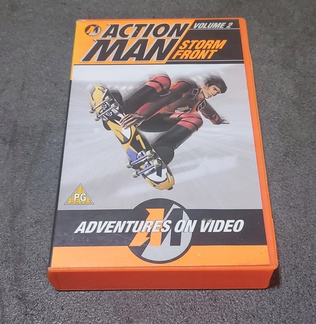 ACTION MAN STORM front - volume 2 - kids childrens - VHS VIDEO TAPE £8. ...