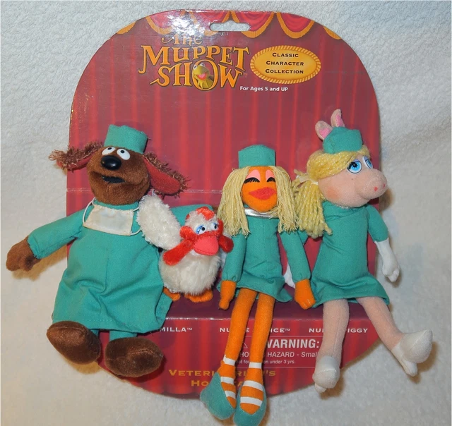MUPPET SHOW Veterinarian's Hospital Soft Character Figure Set NEW ...