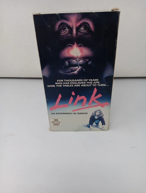 LINK VHS 1986 Horror Elizabeth Shue HBO Cannon Video £6.98 - PicClick UK