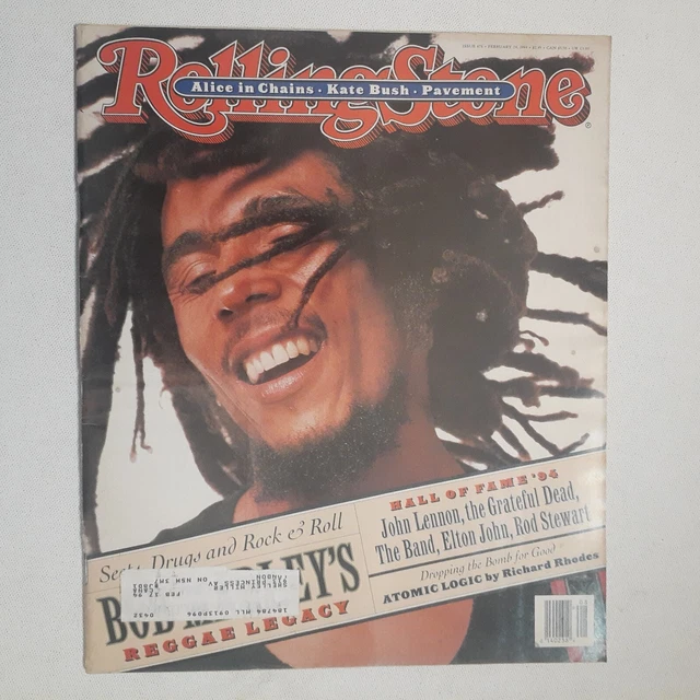 ROLLING STONE BOB Marley Reggae Kate Bush Alice In Chains Pavement ...
