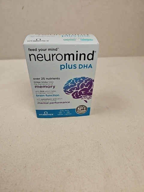 VITABIOTICS NEUROMIND PLUS Tablet - 56 Count £10.00 - PicClick UK