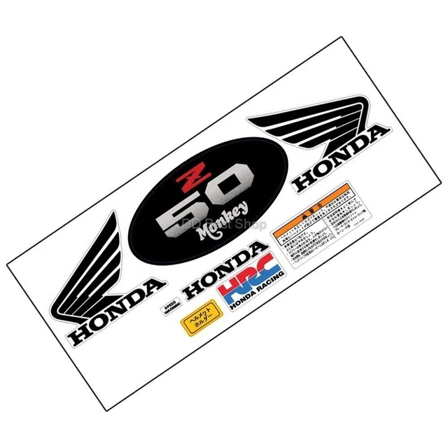 AUTOCOLLANT LOGO EMBLÈME de réservoir de carburant pour HONDA MONKEY ...