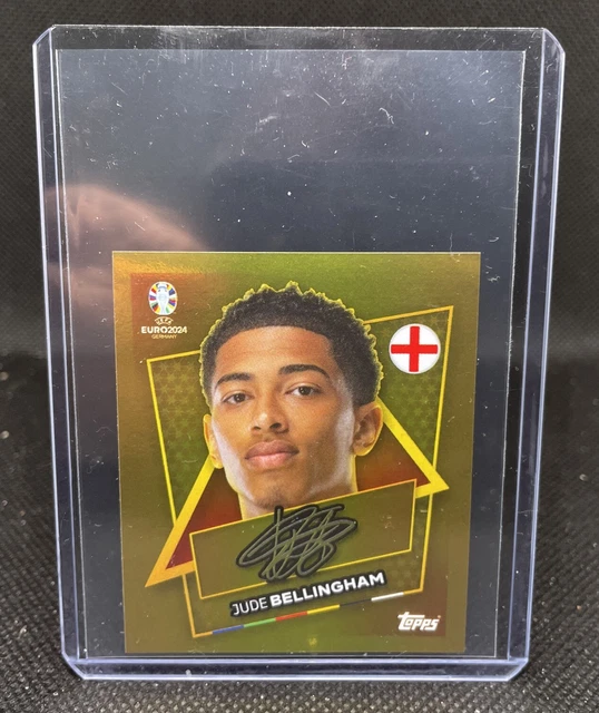 TOPPS UEFA EURO 2024 - Jude Bellingham ENG SP Star Gold Signature £0.99 ...
