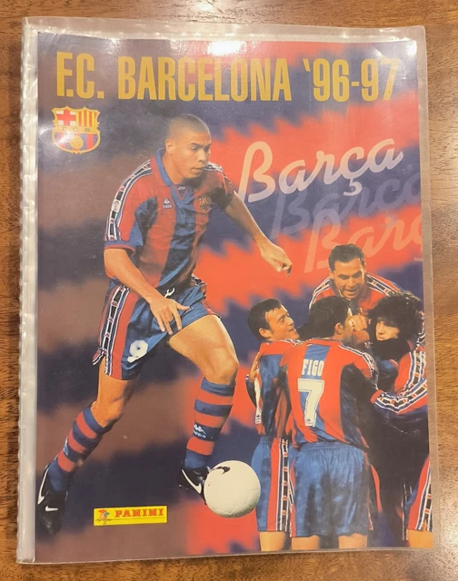 1996/97 FC BARCELONA álbum completo PANINI Ronaldo Nazario EUR 379,99 ...