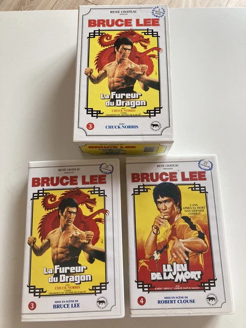 COFFRET VHS BRUCE Lee 3 et 4 - René Château - 25th anniversaire EUR 15 ...