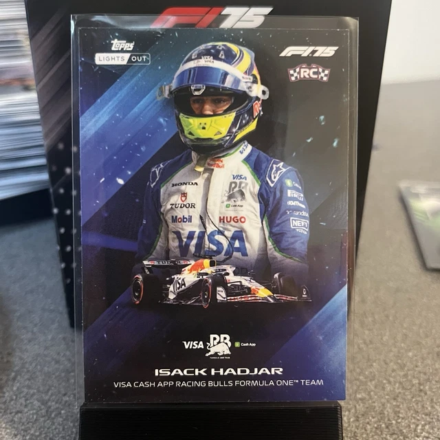 ISACK HADJAR F1 2025 Lights Out Bright Future Rookie RC Base Racing ...