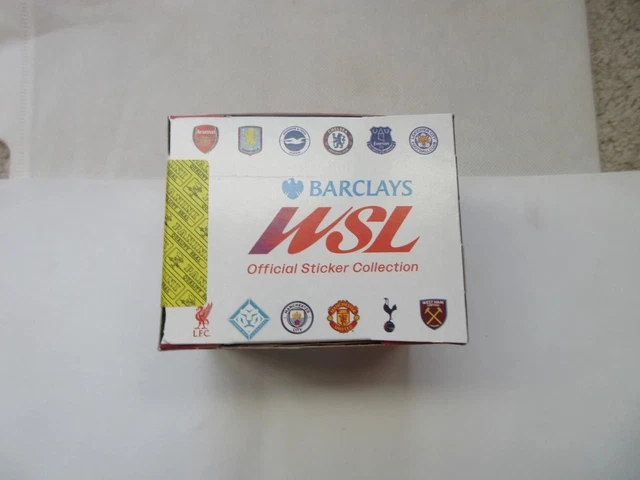 PANINI BARCLAYS WSL 2026 Sticker Box - 50 Packets - Womens Super League ...