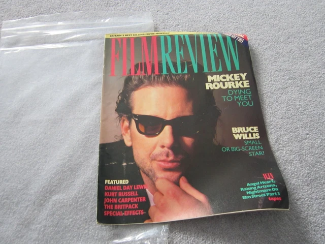 VINTAGE FILM REVIEW magazine ,May 1988, Mickey Rourke cover £6.00 ...
