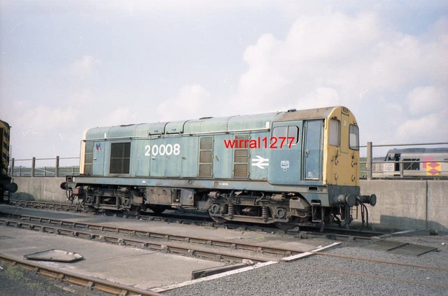 ORIGINAL RAILWAY PHOTOGRAPHIC negative Class 20 selection (all 8 shown ...