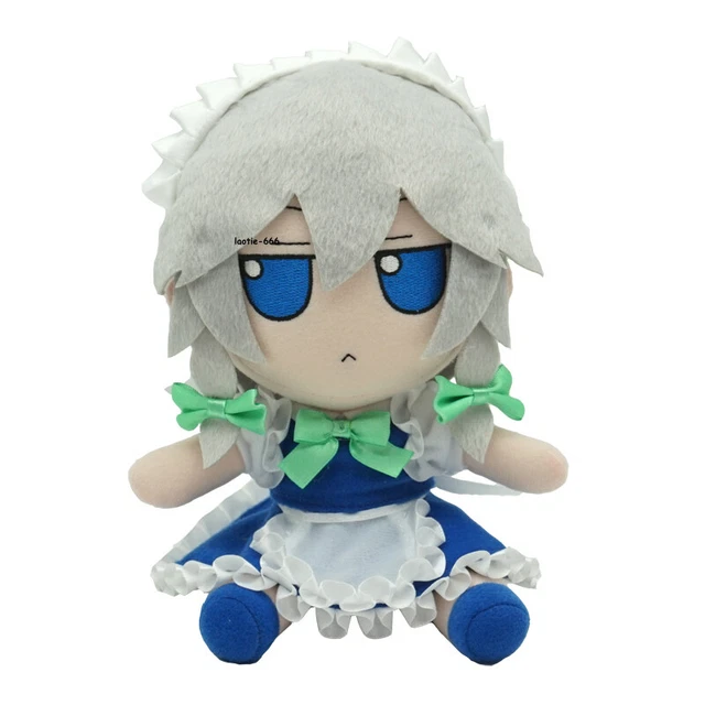 TOUHOU PROJECT DAILY Izayoi Sakuya Plush Doll Fumo Fumo 20CM Anime ...