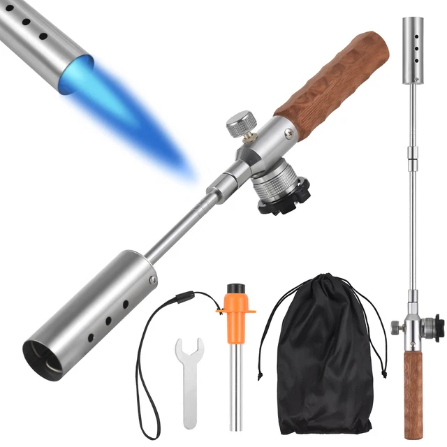 WEED BURNER KITS Shrub Grass Killer Propane Gas Torch Garden Gas ...