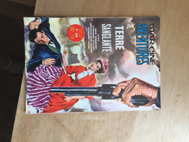 REVUE ROMAN PHOTOS STAR CINE AVENTURES 142 1964 terre sanglante skip ...
