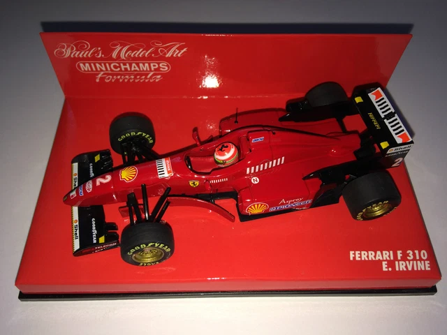 MINICHAMPS F1 1/43 FERRARI F310 EDDIE IRVINE EUR 40,17 - PicClick FR