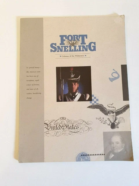 FORT SNELLING COLOSSUS of the Wilderness (Minnesota Historic Sites ...