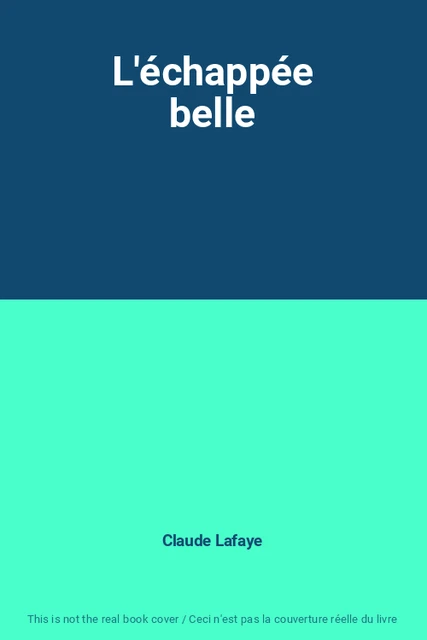 L'ÉCHAPPÉE BELLE EUR 19,79 - PicClick FR