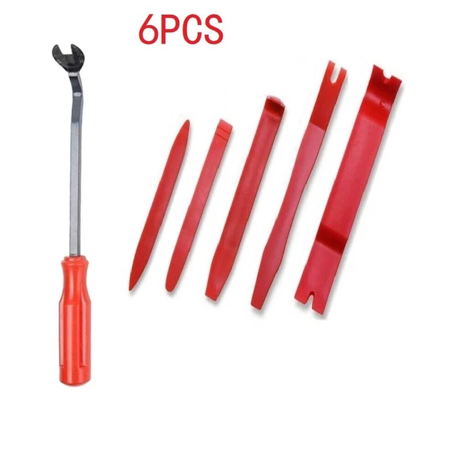 VOITURE OUTIL EXTRACTION Plastique Outils Kit Suppression Set 6Pcs Auto ...