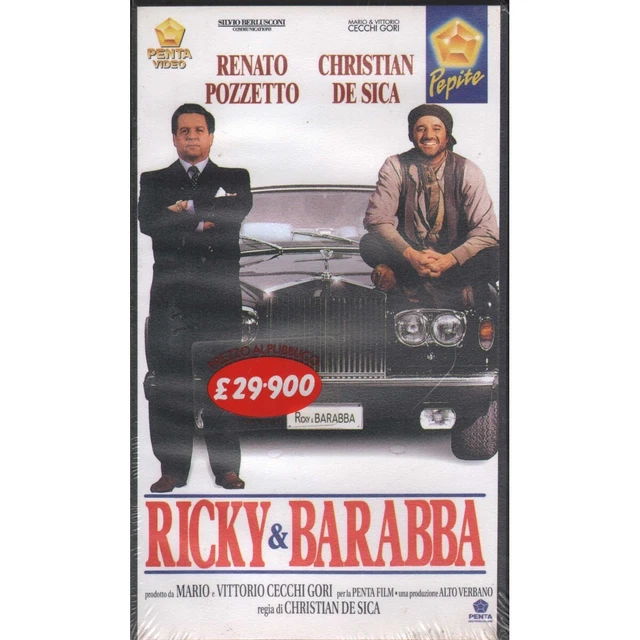 RICKY AND BARABBAS VHS Christian De Sica Univideo – 1028202 Sealed £31. ...