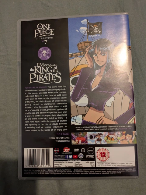 ONE PIECE COLLECTION 7 DVD Box Set, Episodes 157-182 Region 2 £12.94 ...