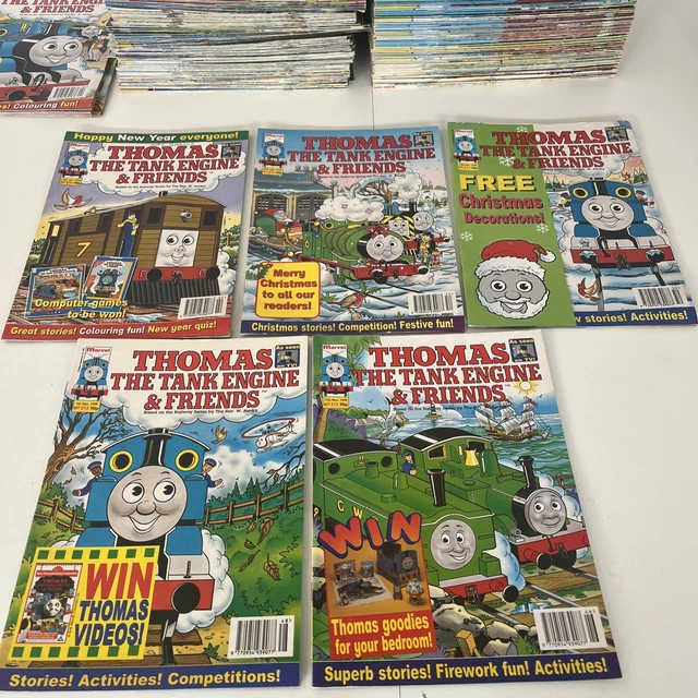5 X MARVEL Thomas Tank Engine & Friends Comics Issues ...