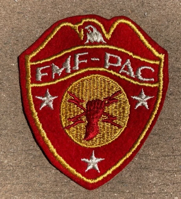 ZWEITER WELTKRIEG US Marine Corps USMC FMF-PAC Signale Schulter ...