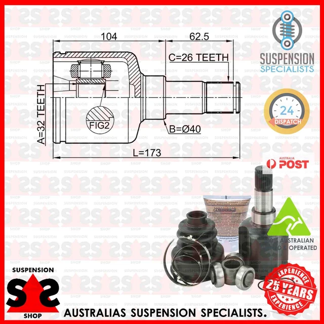FRONT AXLE LEFT Joint Kit, Drive Shaft Suit FORD Focus Ii Turnier (Da_, Ffs, EUR 101,05 ...
