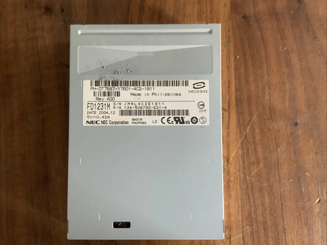 3.5 FLOPPY DRIVE IDE MOLEX RETRO HAVEN NEC CORP TESTED+TRUSTED £8.65 ...