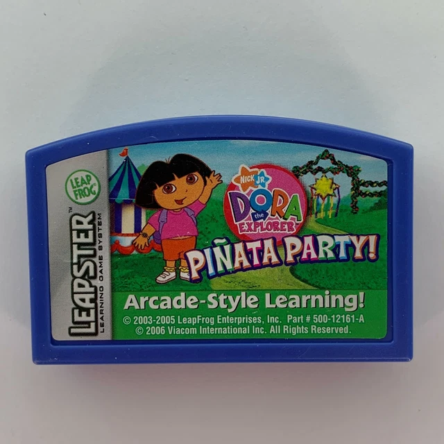 LEAPFROG LEAPSTER LEARNING Game Nick Jr Dora Explorer Pinata Party £5. ...