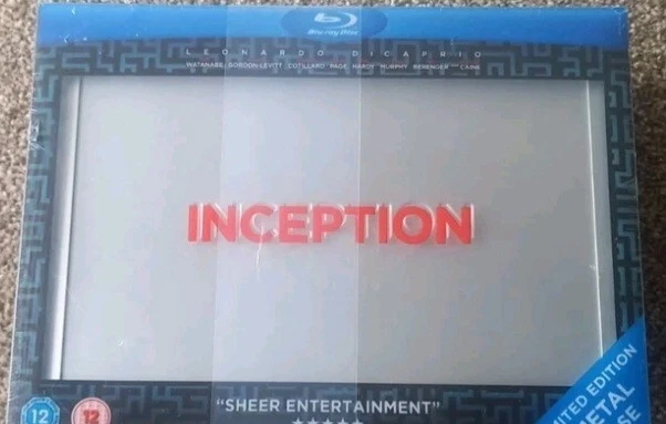 INCEPTION BLU-RAY BRIEFCASE Edition Limited Blu-Ray+DVD+Digital ...