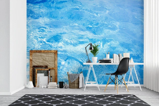 3D BLUE SEA E1454 Wallpaper Mural Paper Wall Print Indoor Murals CA ...
