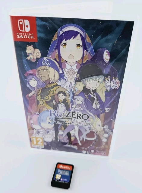 RE:ZERO STARTING LIFE In Another World Prophecy Of The Throne (Nintendo Switch) EUR 29,23 ...